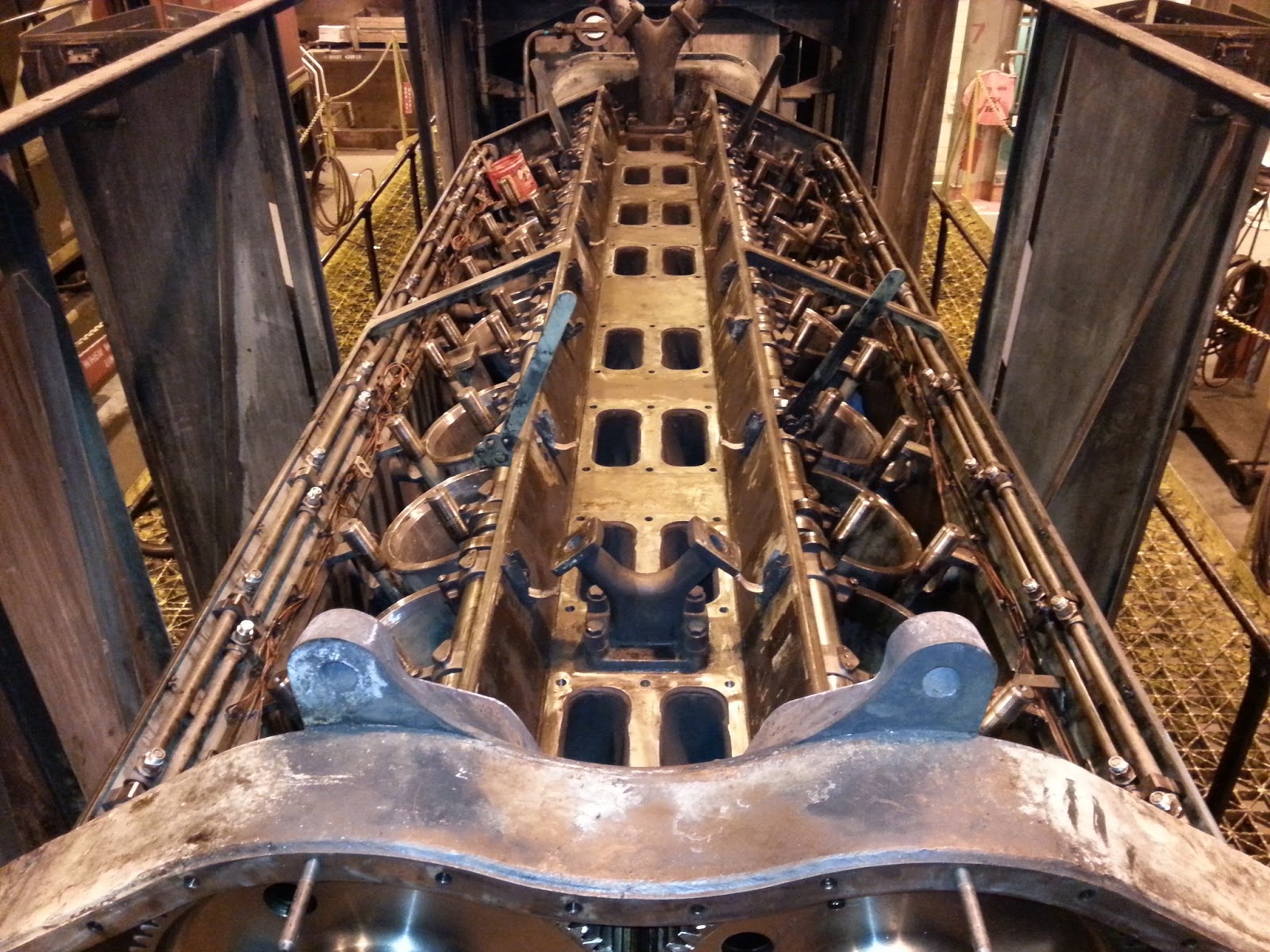 Industrial History: Power Assemblies for Locomotive Diesel Engines