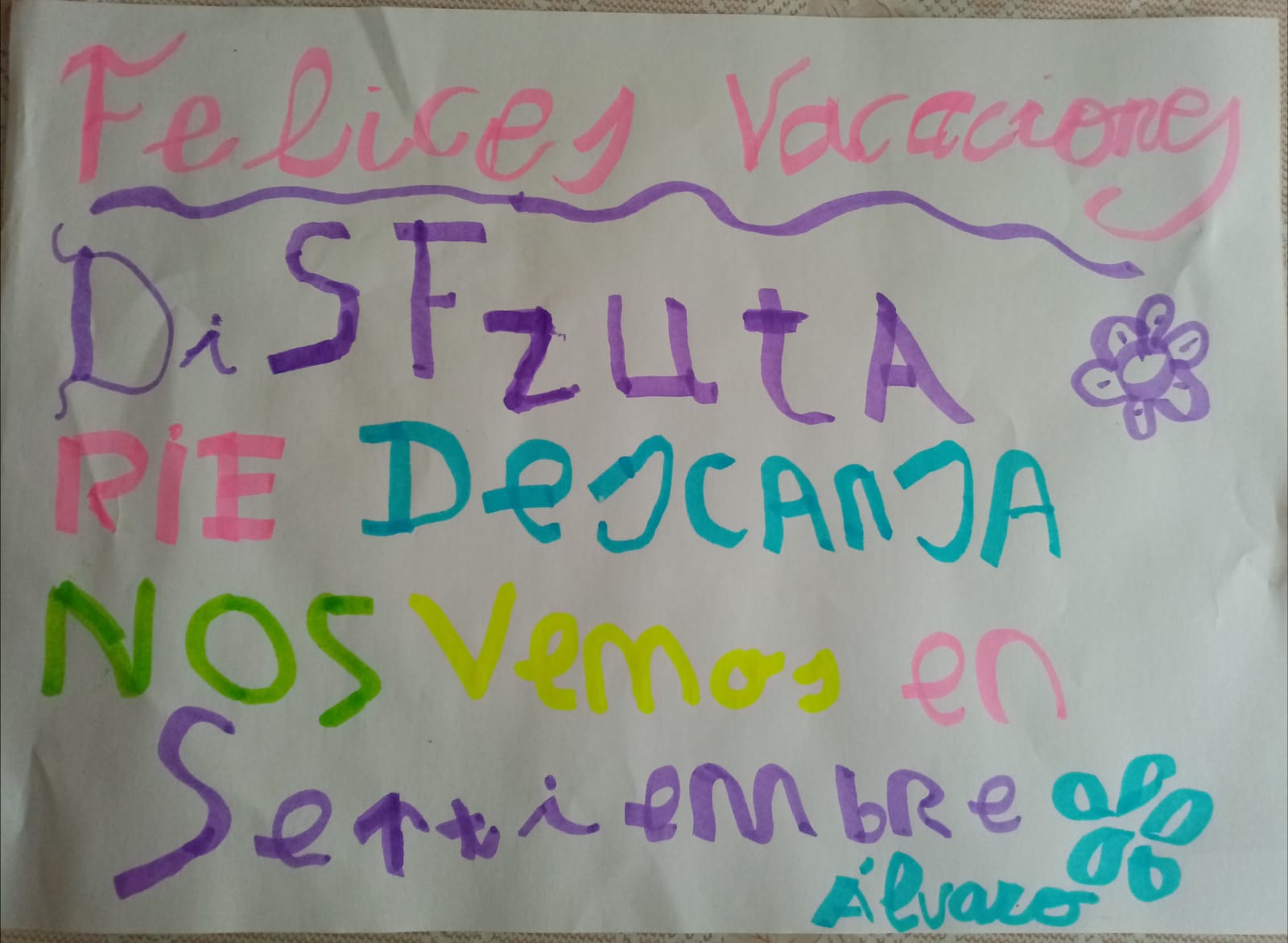 El estuche de las ideas: Nuestros mensaje de despedida con la técnica ...
