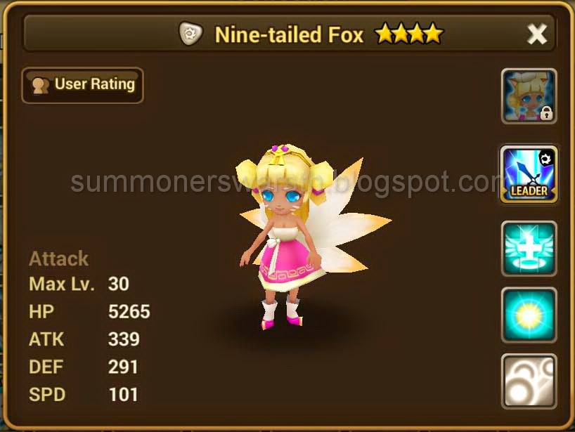 Nine-tailed Fox (Light) | Summoners War