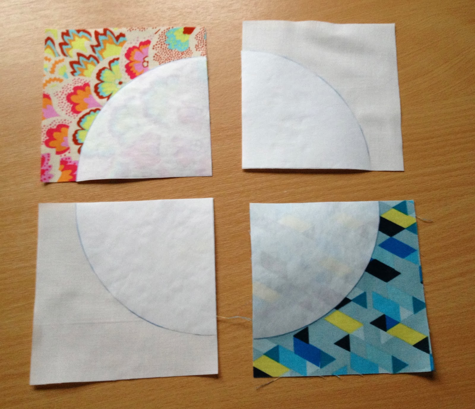 Mack and Mabel: Block Buster Sunday #1 Curved Piecing Tutorial, Drunkards Path and Variations