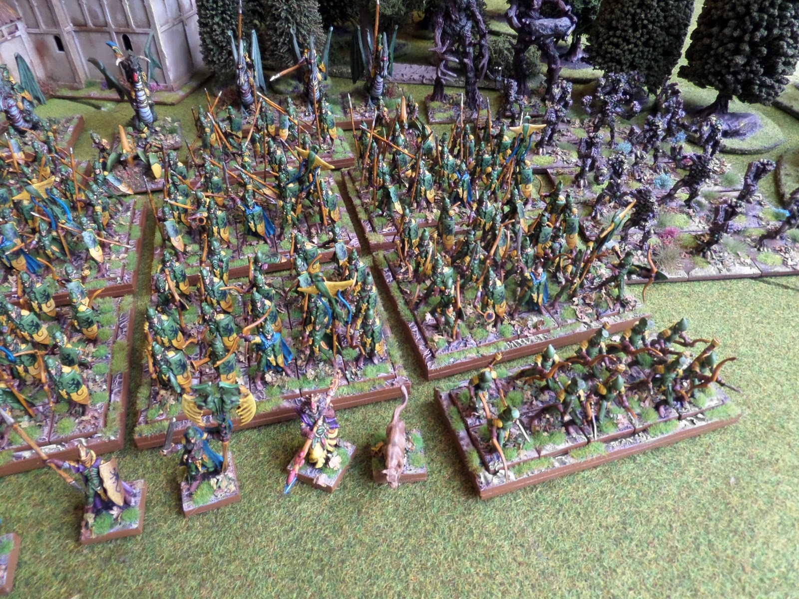 Yith's Wargaming Blog: Kings of War Elf Army - Complete
