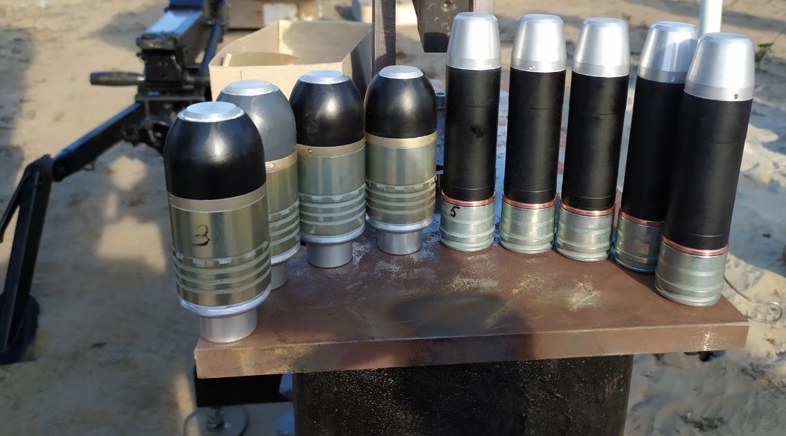 The Dead District: New Ukrainian VOG-17V and VOG-40V grenades conducted ...