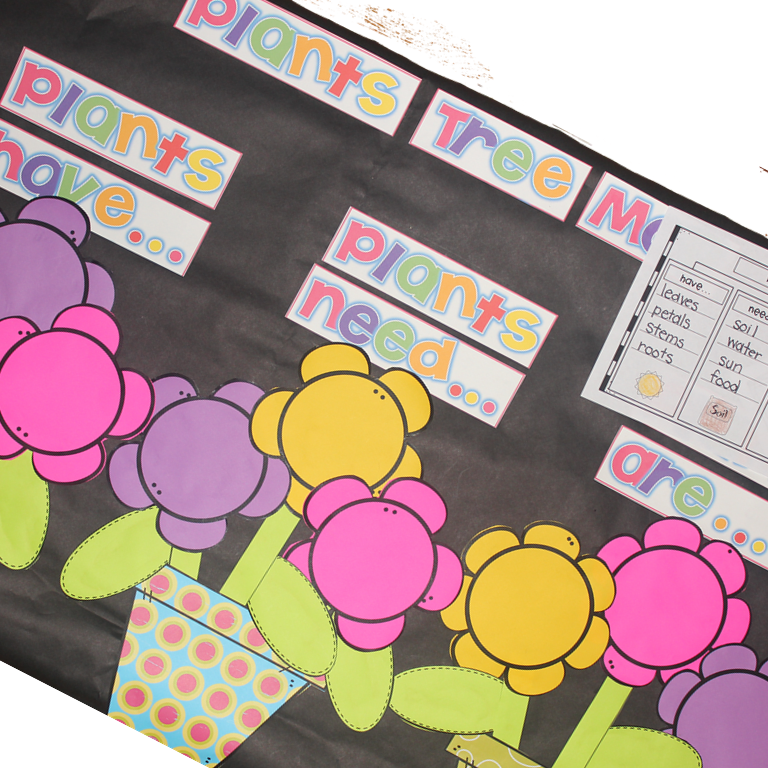 KinderGals: Spring-Writing, Reading, and Math Activities