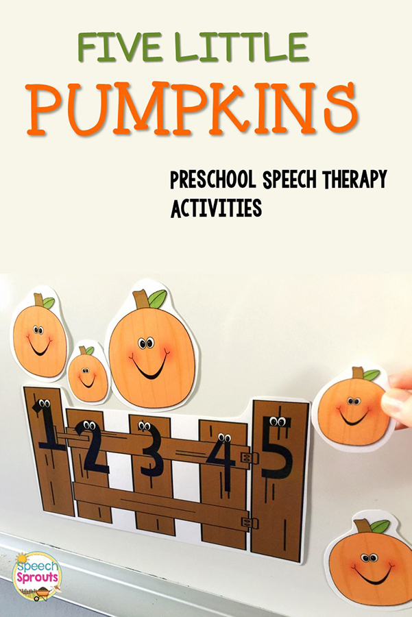 5 Pumpkin Books That Will Delight Your Preschoolers In Speech Therapy ...