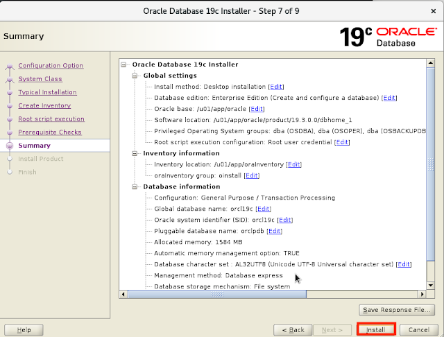 Install Oracle Database 19c In Centos 8 ~ Dilli S Oracle