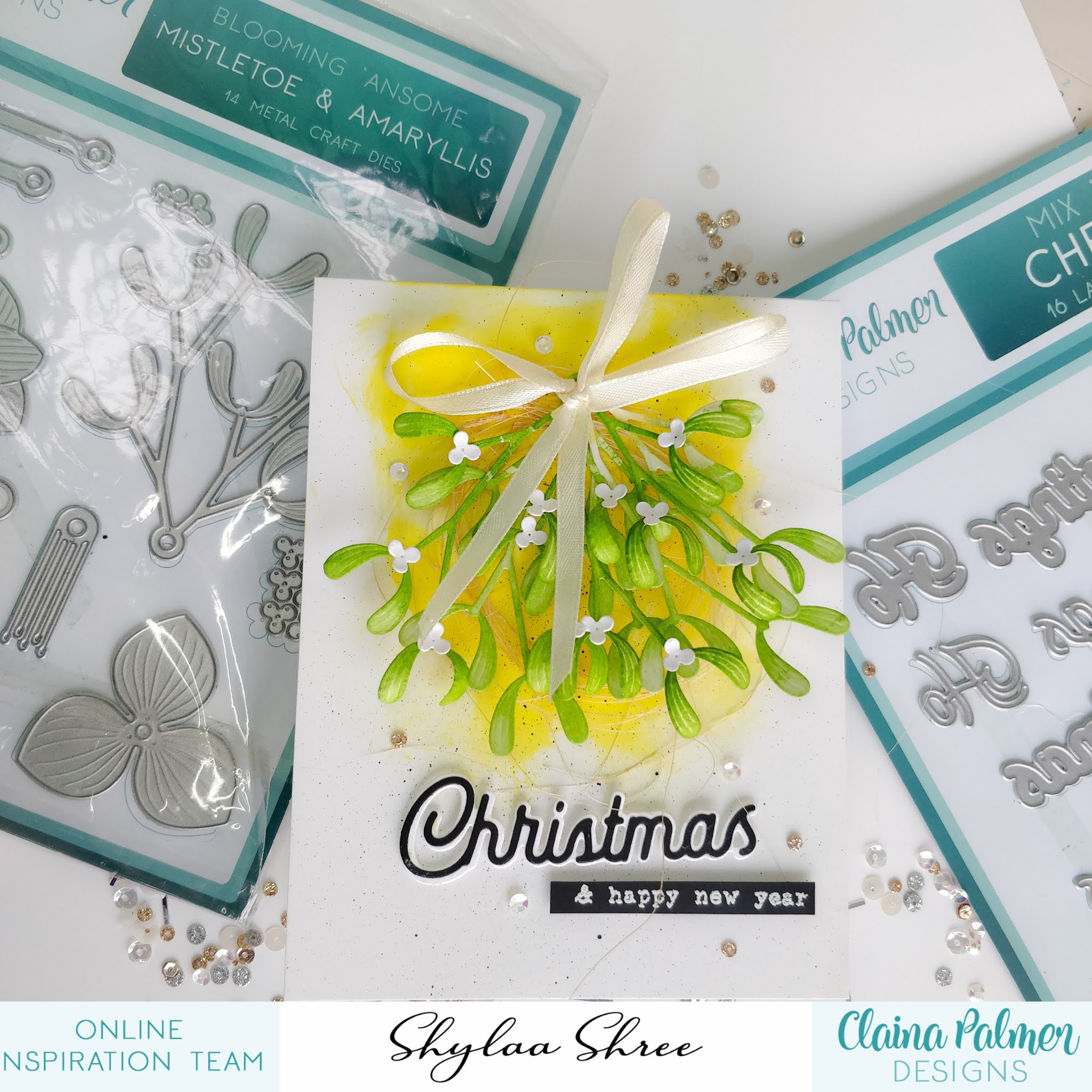 Adhiraacreations: Claina Palmer Design non traditional Christmas cards