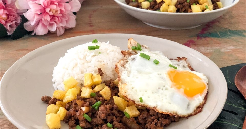 GoodyFoodies: Recipe: Macanese Minchi 免治 (Mince & Potatoes)