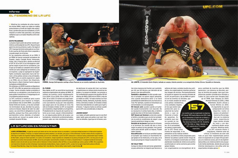 Derrota digna: UFC - ¿Vale todo?