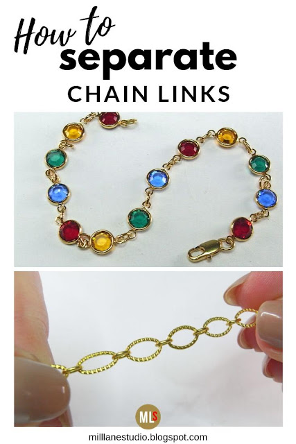 How to Separate Chain Links | Mill Lane Studio