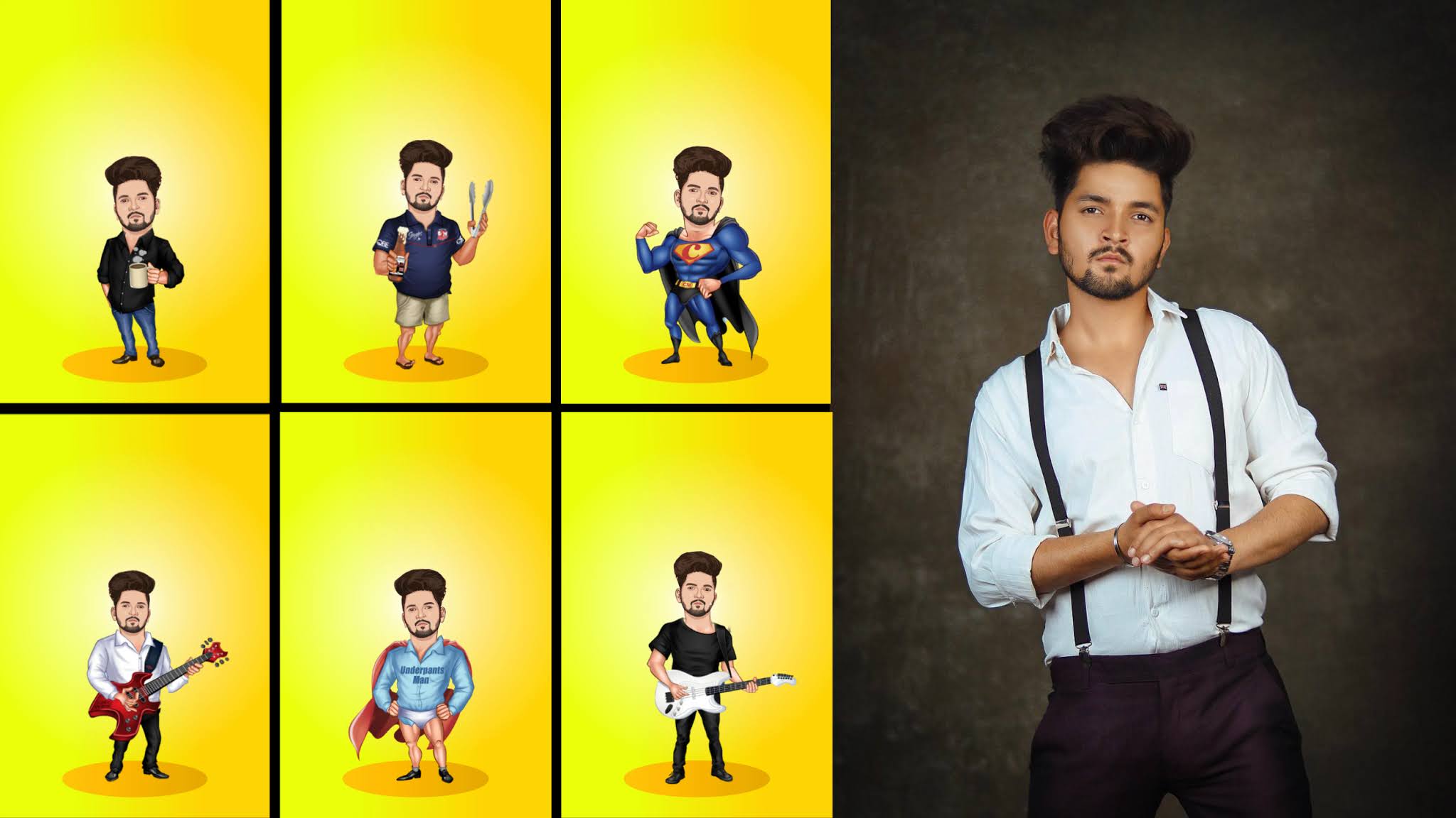 Cartoon Miniature Photo Editing Tutorial | Editz Club - Editz Club