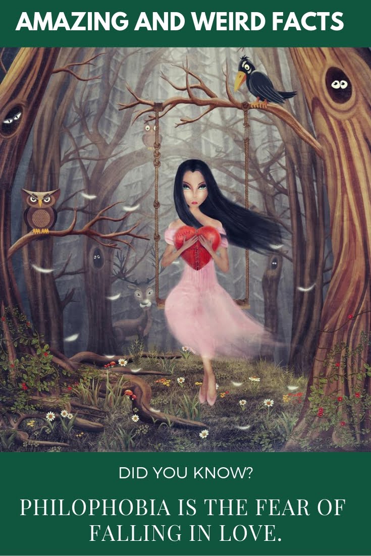 Philophobia is the fear of falling in love | Amazing WTF Facts