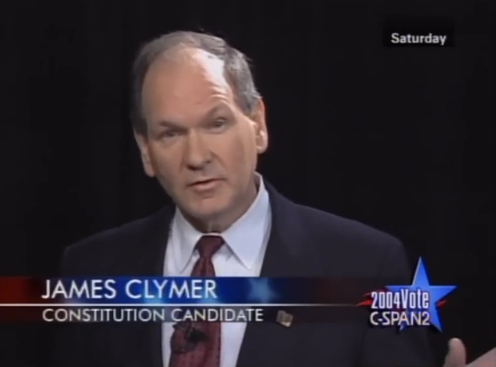 Third Party Second Bananas: James N. Clymer