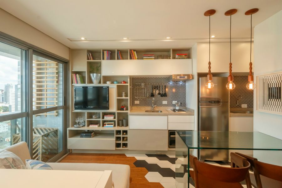 Blog Achados de Decoração : A KITNET DECORADA DESSA MOÇA TEM TUDO NO ...