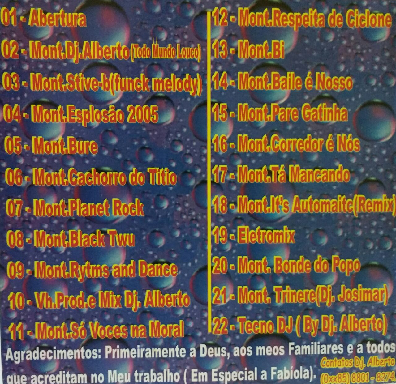 DJ ALBERTO APRESENTA O MELHOR DAS MONTAGENS - VOL.02 - 2004 - Site Funk ...