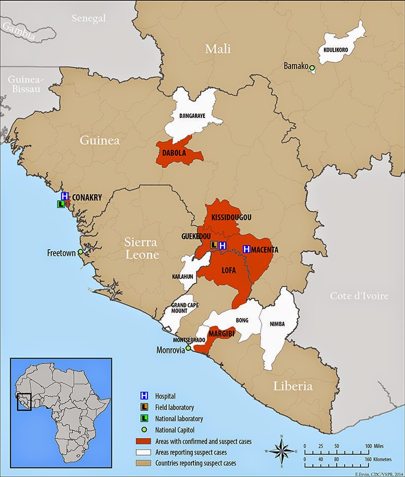 Headlines- Ebola outbreak 2014