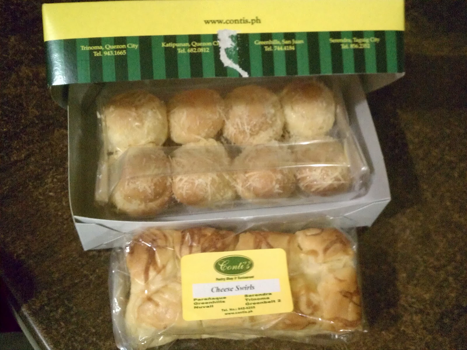 Conti's Ensaimaditas and Cheese Swirl