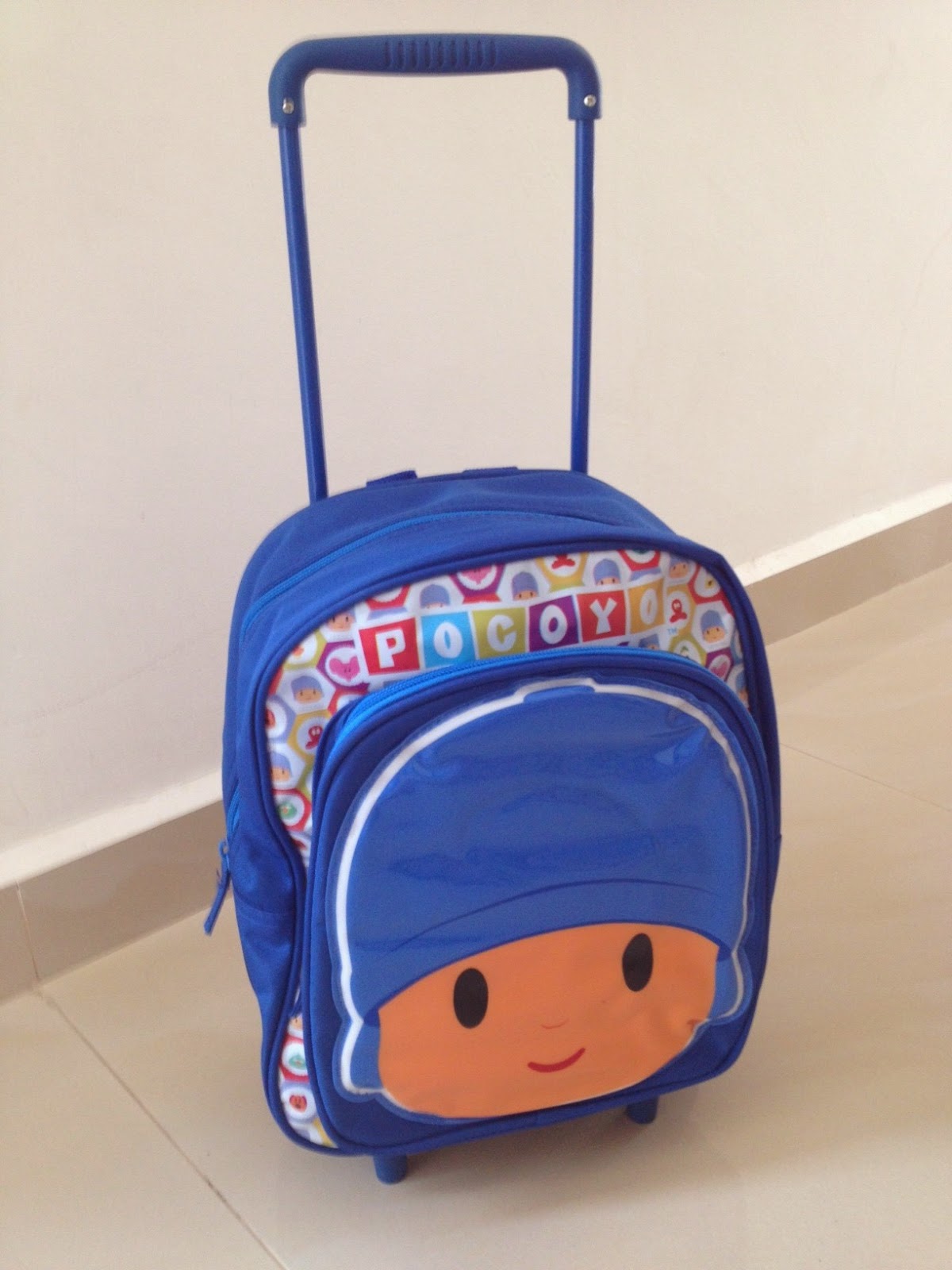 Cassey Boutique: Pocoyo Trolley Backpack (READY STOCK!!)
