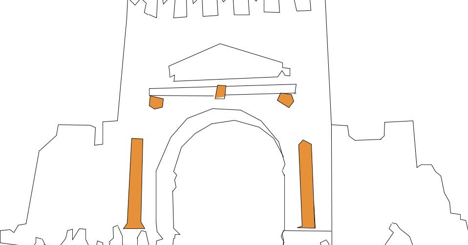 Kristopher @ Pt England School: roman arch tracing design task