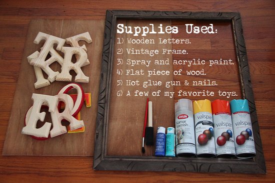 Thrifty Antique Store Sign DIY: No Hardware Store Trips Necessary!