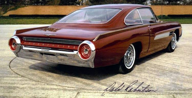 Just A Car Guy: the Italien, a fastback 62-3 T-Bird concept car