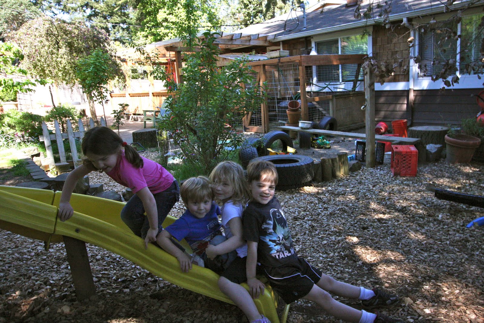 Annie's Alphabet Home Childcare: outside play