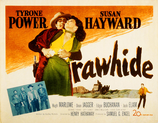 Classic Movie Ramblings: Rawhide (1951)