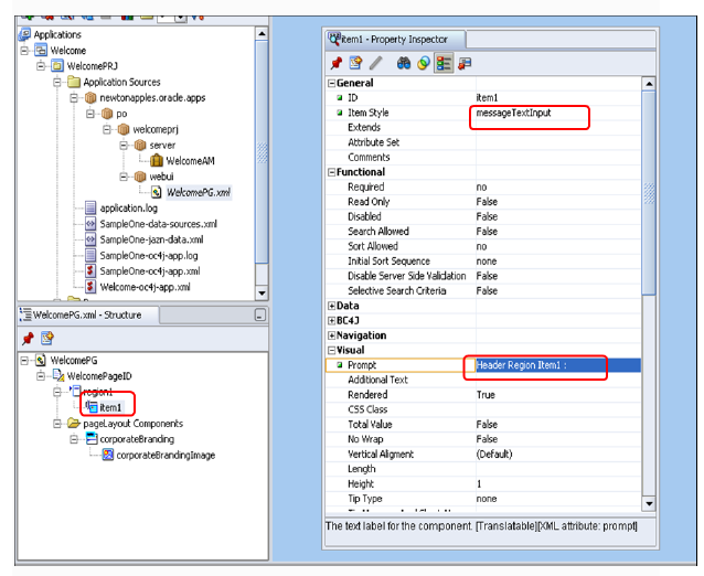 Oracle Ebs And Fusion Cloud Blog Items In Oaf Item Types In Oaf