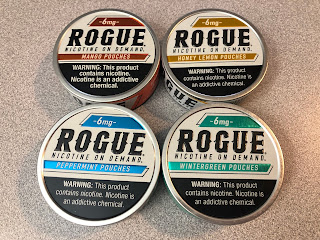 Rogue Nicotine Pouches - Review. 30 October 2020.
