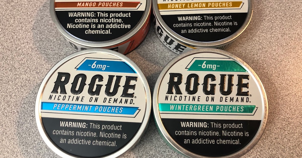 Rogue Nicotine Pouches - Review. 30 October 2020.