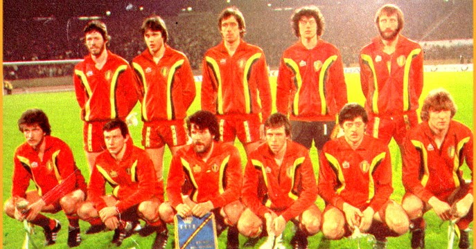 SELECCIÓN DE BÉLGICA contra Irlanda 25/03/1981