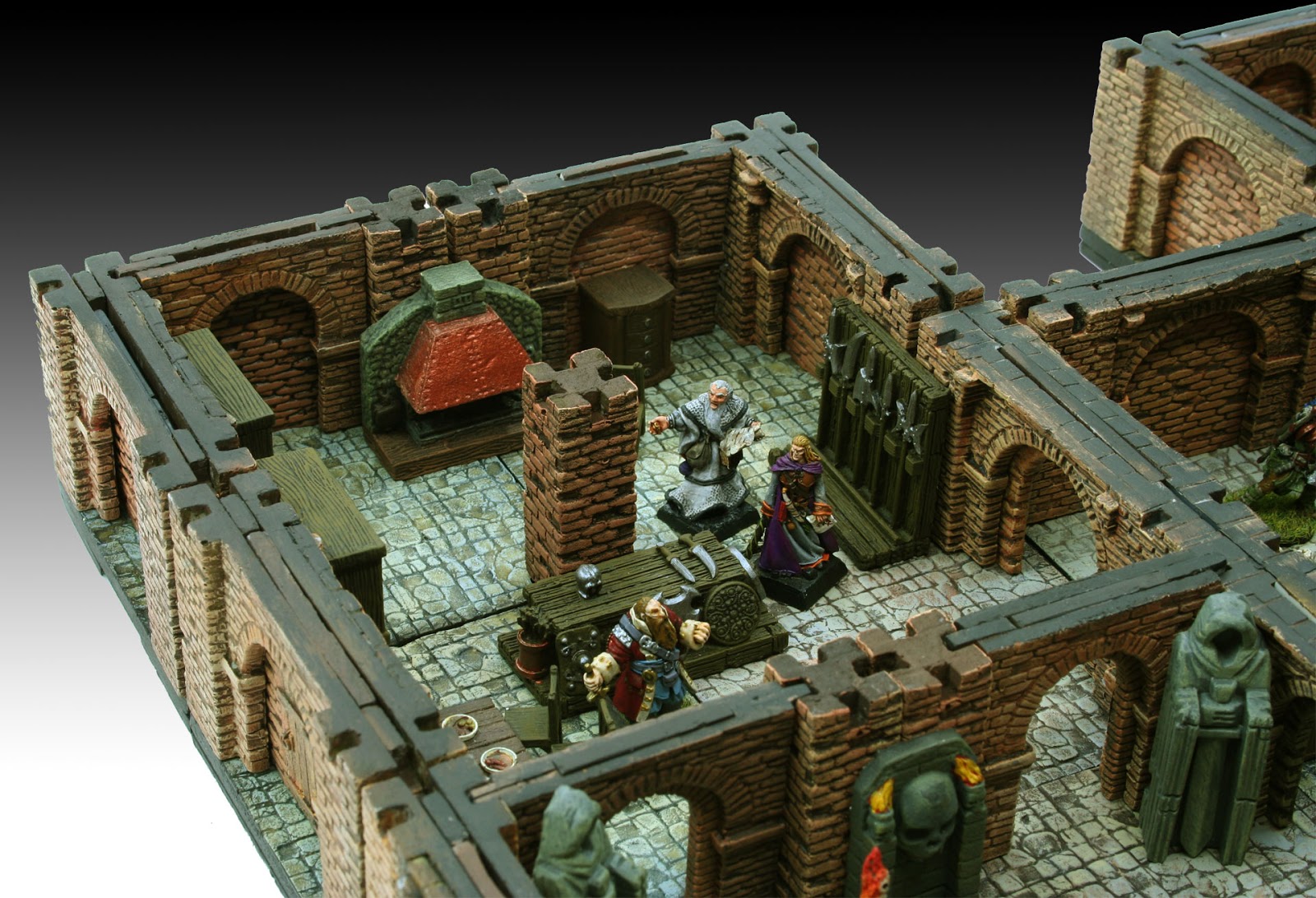 Wargame News and Terrain: Manorhouse Workshop: Plastic Dungeon ...