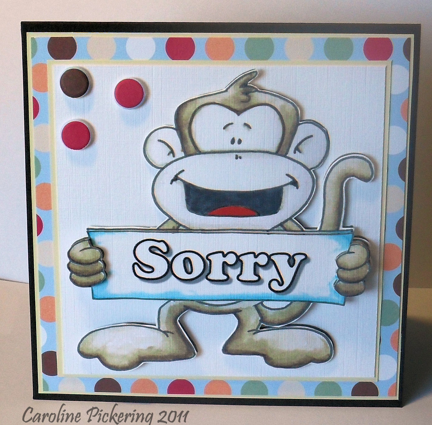 CJ's Creative Cards: Sorry - I forgot!!