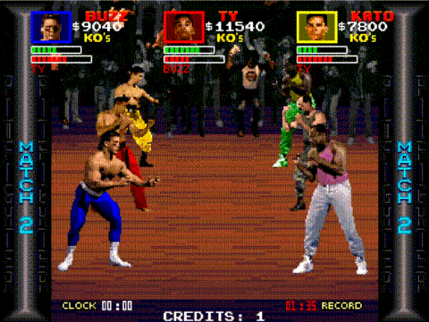 OPENBOR ARCHIVE : Ty By Pit-Fighter Original Arcade Version