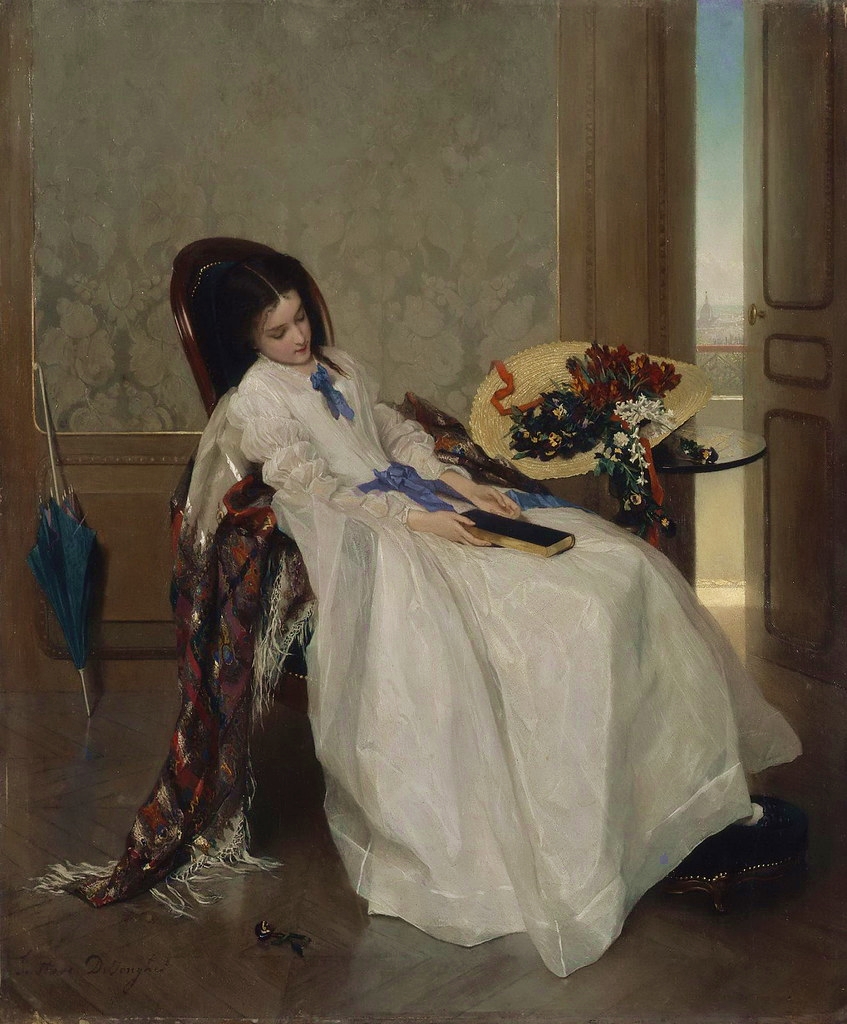 Gustave Leonard DE JONGHE (1829-1893) | Catherine La Rose ~ The Poet of ...