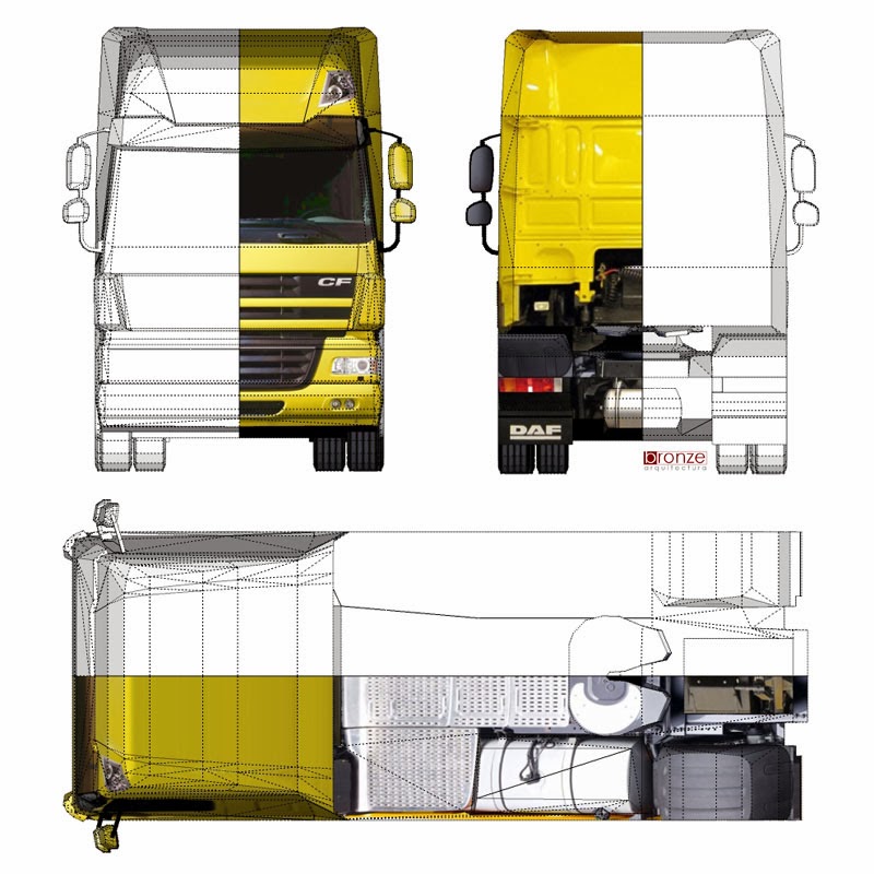 3D Strokes: Stroke 99 - DAF CF Series