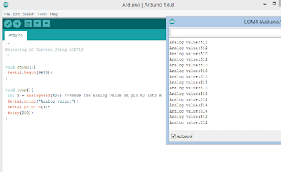 Home Automation: How to use the current sensor of ACS721 (Communicate ...