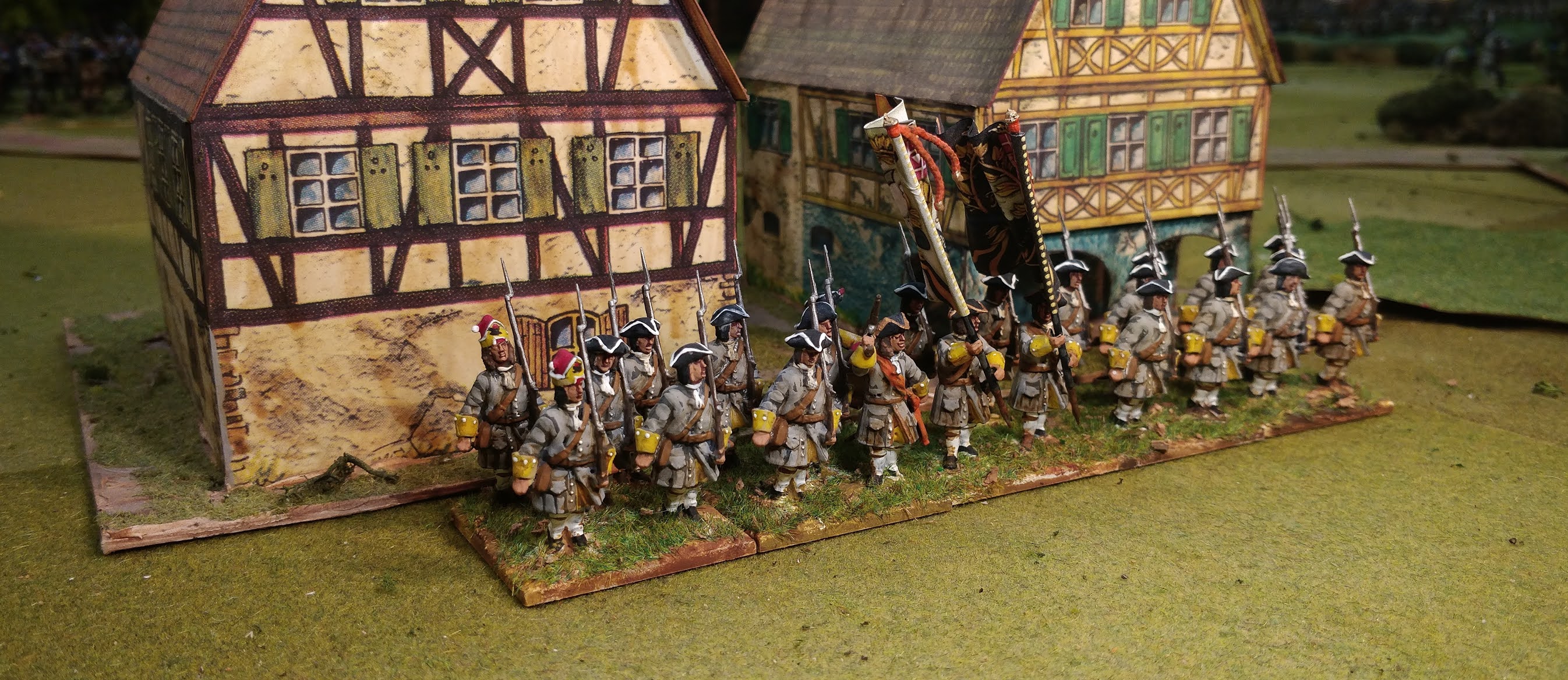 Painting Wargames Figures: 28mm WSS: Dutch Regiment Pallandt