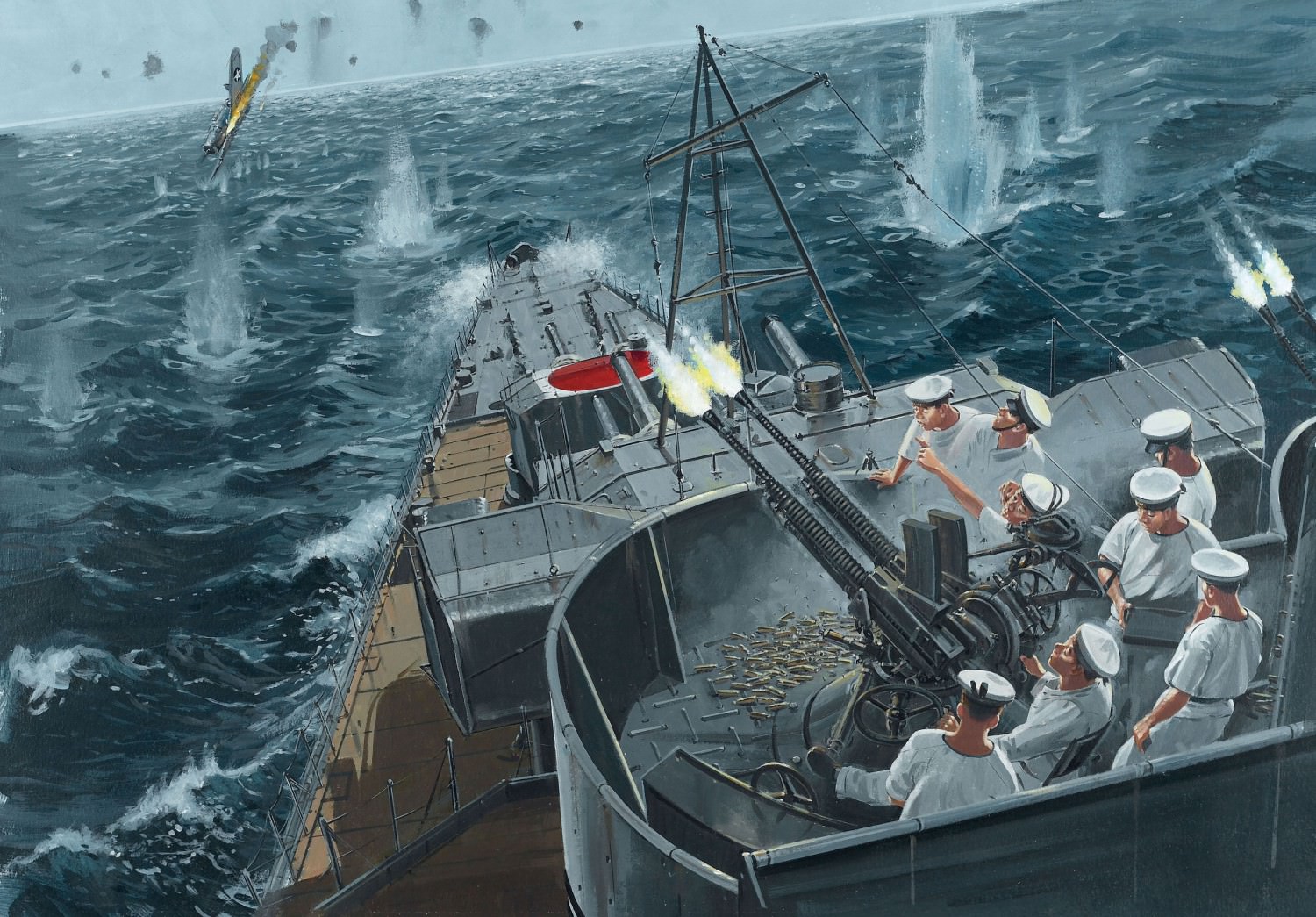 The Wreck of the Mogami