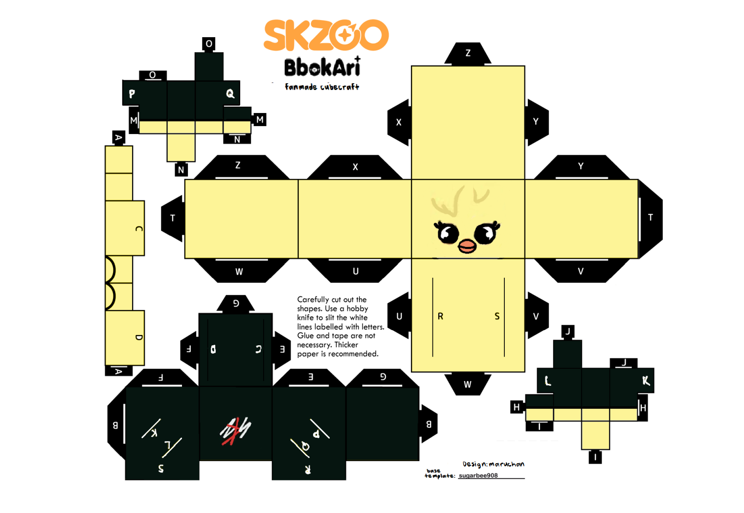 Bibi Leitura : Stray Kids SKZOO - Paper Craft