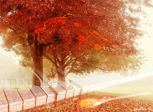 animowanegifkijesiennemireczki: Animowane obrazki i gify - jesienne pejzaże