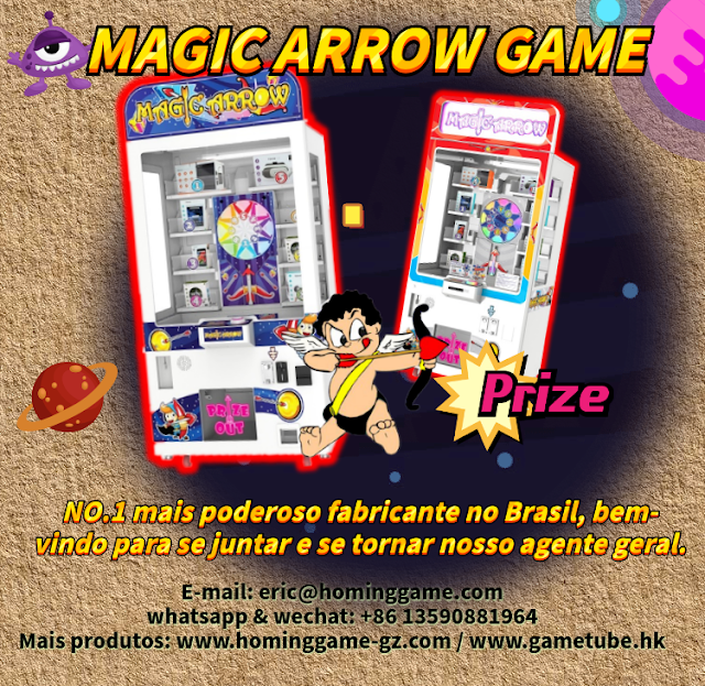 NO.1 Top Sale Brazil & USA Magic Arrow Arcade Game Machine,100% ...