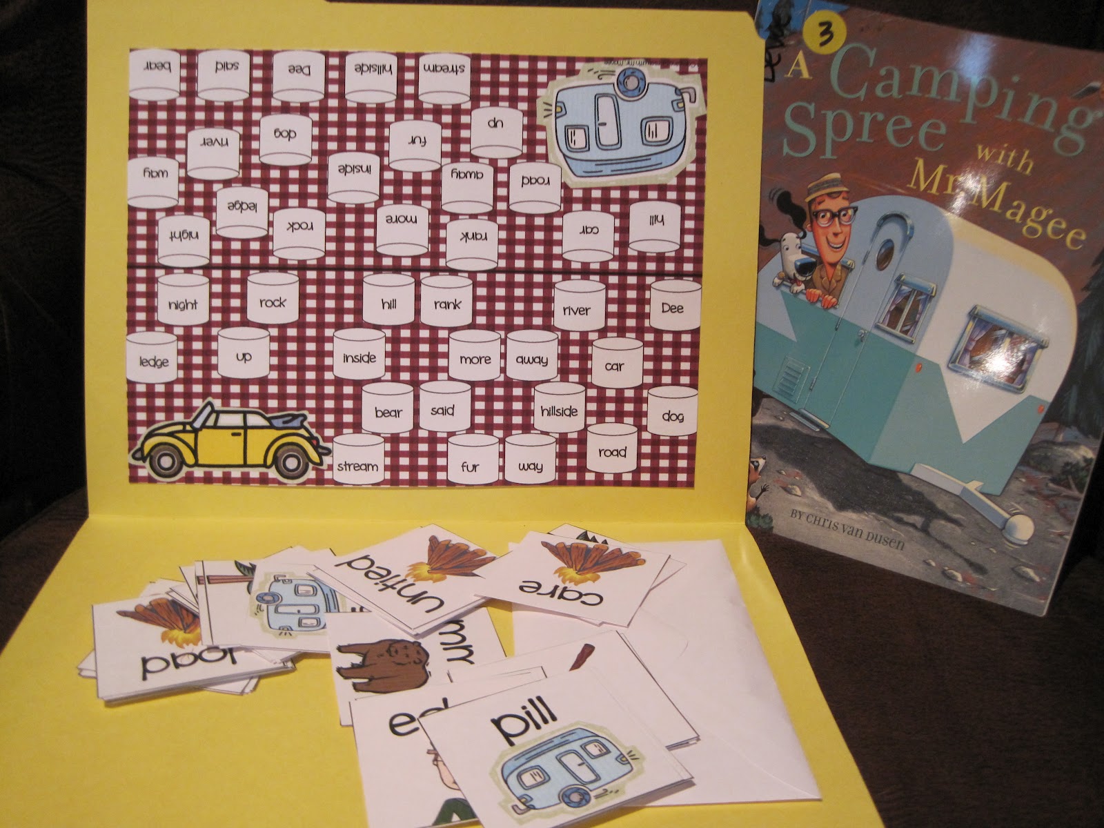 A Camping Spree with Mr. Magee by Chris Van Dusen - Teaching Ideas ...