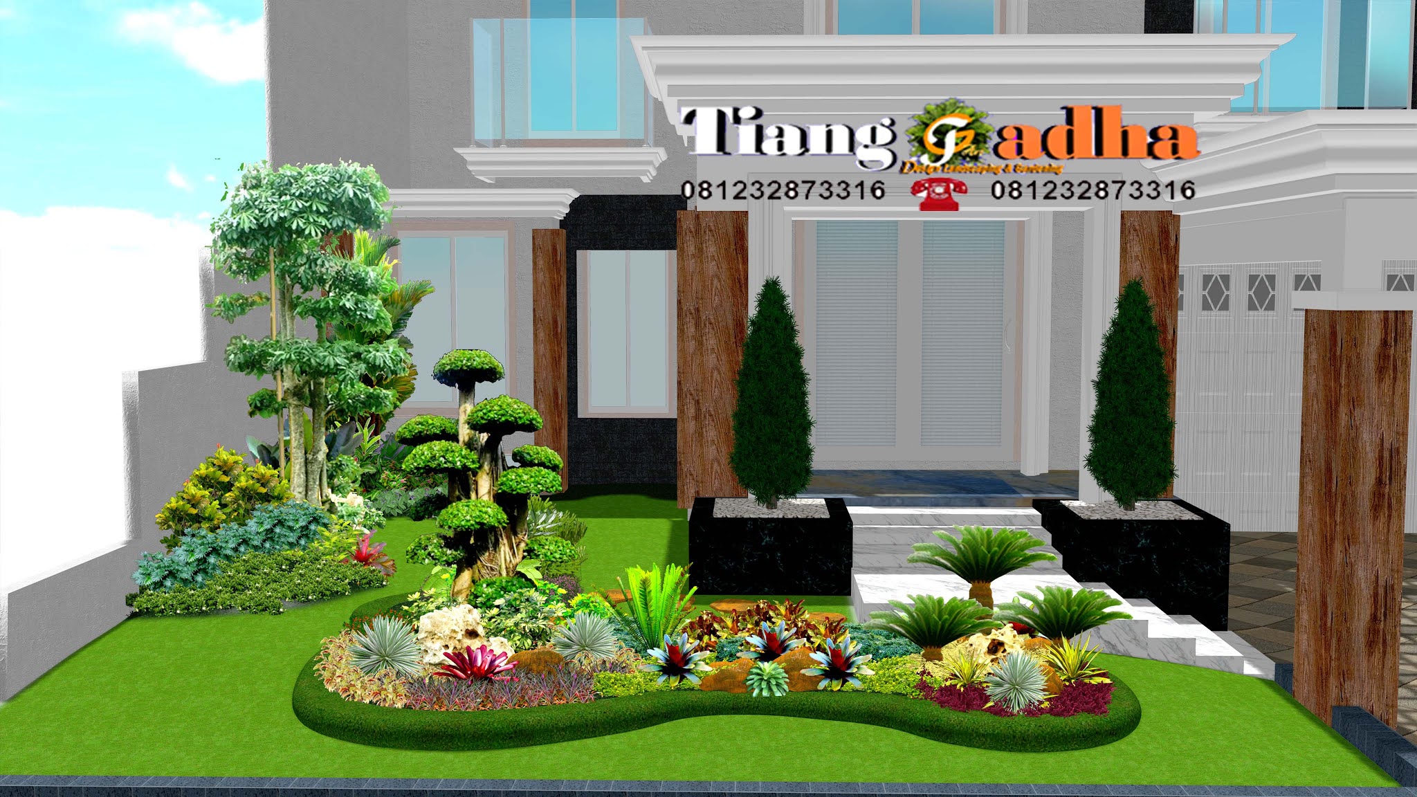 Jasa Desain Landscape Taman Tianggadha