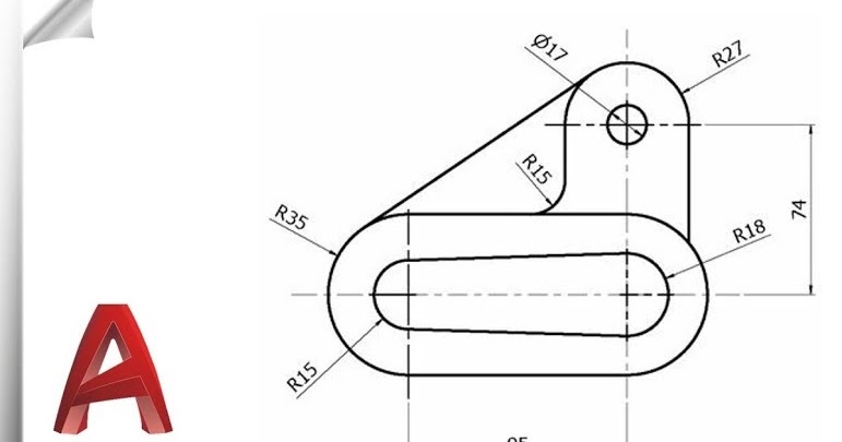 AutoCAD Practice Design #12