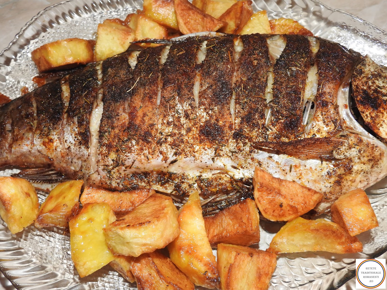 Peste prajit la cuptor reteta | Retetetraditionaleromanesti.ro