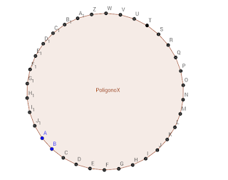 Polígonos regulares Del 3 al 100