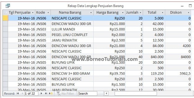 Query Dengan Menggunakan Rumus dan Kriteria Terlengkap ...