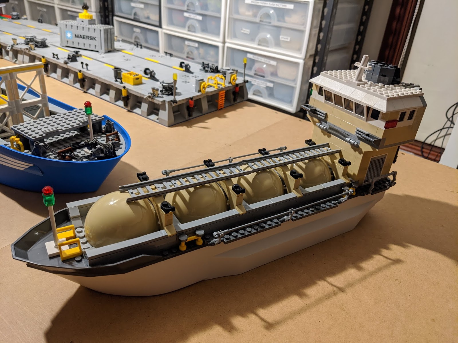 Matt's Lego fun: Liquid natural gas ship