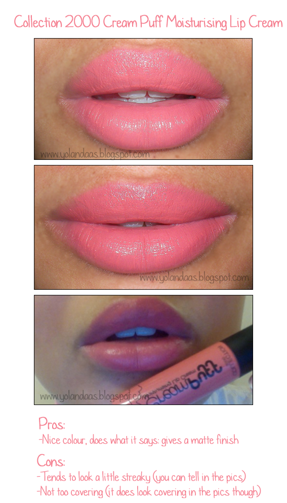 Yolanda G: ♥ Collection 2000 Cream Puff Moisturising Lip Cream