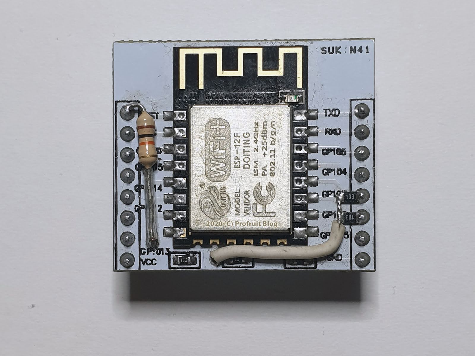 ESP-12F схема на флашване | Profruit